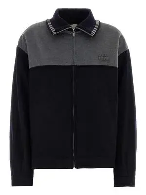 Miu Miu Virgin Wool And Cashmere Cardigan - Blue
