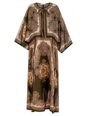 Zimmermann Mahon Silk Tunic Dress - Multicolor