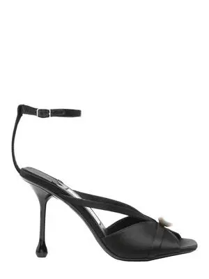 JIMMY CHOO Siva 95 Satin Sandals - Multicolor