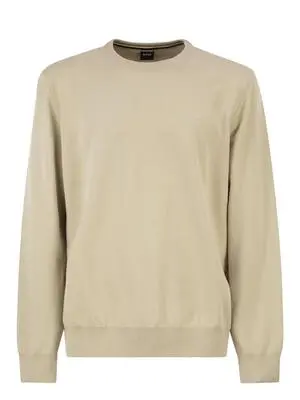 BOSS BOSS Cotton Crew Neck Sweater