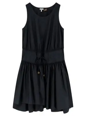 Loewe Paula's Ibiza Lightweight Cotton Dress - Black