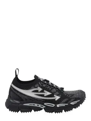 Off-White Be Right Back Knit Sneakers - Black