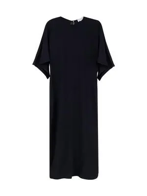 Stella McCartney Responsible Acetate And Viscose Dress - Black