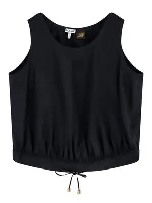 Loewe Paula's Ibiza Lightweight Cotton Top - Black