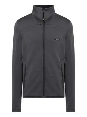 Prada Grey Technical-fabric Sweatshirt - Gray