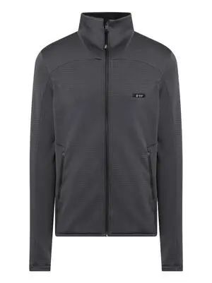 Prada Grey Technical-fabric Sweatshirt - Gray