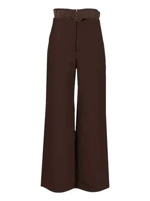 ROTATE BY BIRGER CHRISTENSEN Corset Trousers - Brown