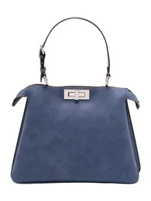 Fendi Peekaboo Medium Soft Leather Handbag - Multicolor