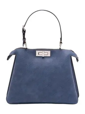 Fendi Peekaboo Medium Soft Leather Handbag - Multicolor