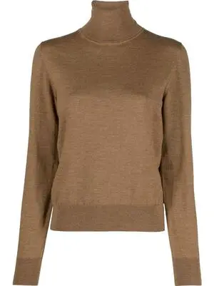 P.a.r.o.s.h Wool And Cashmere Turtleneck - Brown