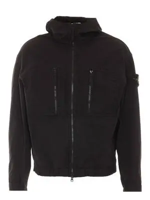 STONE ISLAND STONE ISLAND Logo Ripstop Overshirt