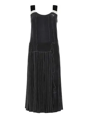 Prada Printed Silk Dress - Multicolor