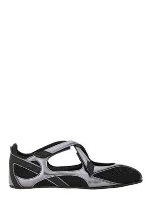 Attico Ballerina Flat Floor 1 - Black