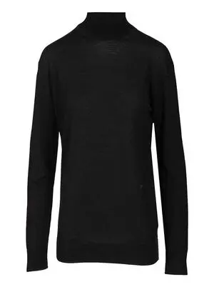 COURREGES Turtleneck Sweater - Black