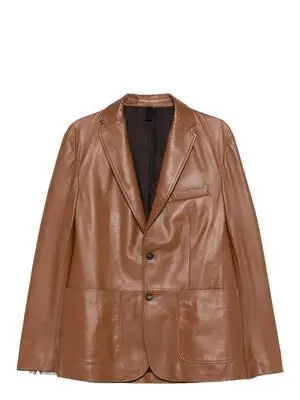 Tagliatore Leather Jacket - Brown