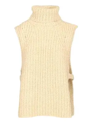 Isabel Marant Étoile Sleeveless Turtleneck Sweater - Cream