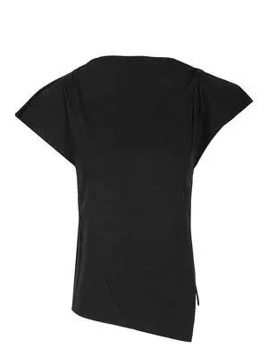 Isabel Marant Étoile Sebani Asymmetrical T-shirt - Black