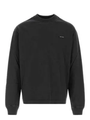 Prada Prada Men T-Shirt Men Prada Black