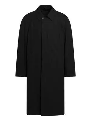 Prada Cotton Overcoat - Black