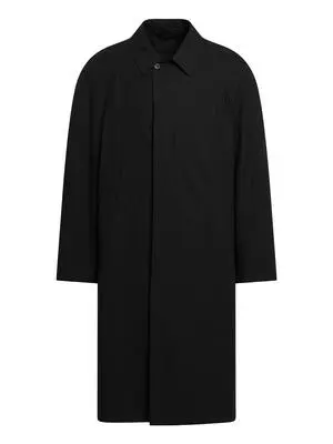 Prada Cotton Overcoat - Black
