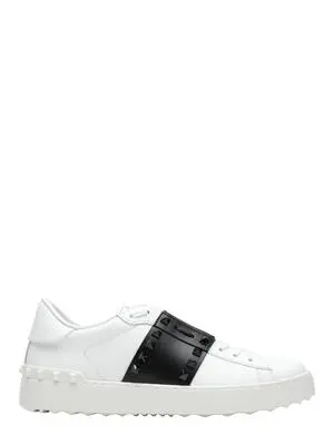 Valentino Garavani Rockstud Untitled /black Sneaker - White