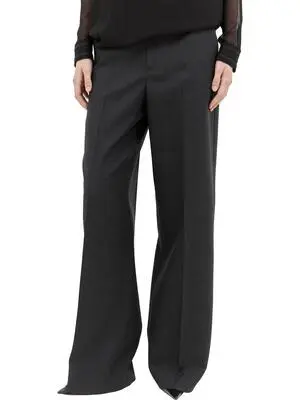 Gucci Wool Tailored Pants - Gray