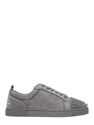CHRISTIAN LOUBOUTIN Louis Jr Spikes Canopy Sneakers - Gray