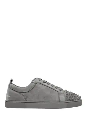 CHRISTIAN LOUBOUTIN Louis Jr Spikes Canopy Sneakers - Gray