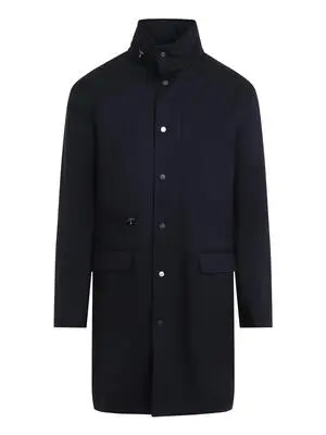 Kiton Coat - Blue