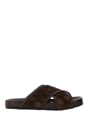 Bottega Veneta Tarik Sandals - Brown