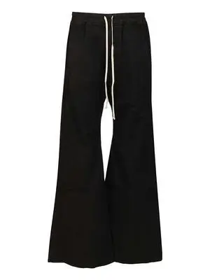 Rick Owens Wide Pusher Pants - Black