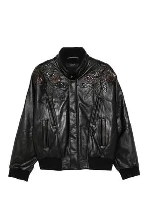 Gucci Leather Jacket - Brown