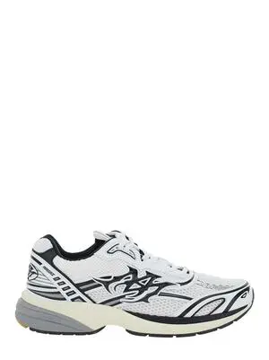 Amiri M-tech' White Sneakers With Side Logo Patch In Leather And Fabric And Leather For - Multicolor
