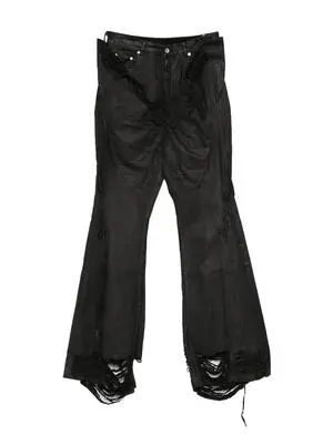 Rick Owens Denim Bootcut Jeans - Black