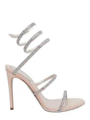 Rene Caovilla Cleo Pump Sandals - Pink