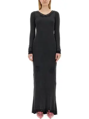 Balenciaga Long Dress - Black