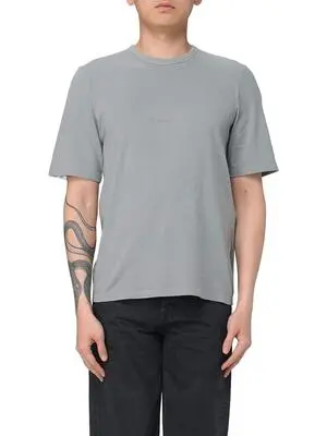 Saint Laurent Basic Cotton T-shirt - Gray