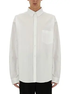 Balenciaga Large Fit Shirt - White