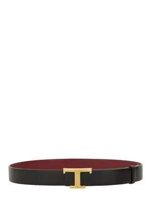 TOD'S Cintura Reversibile - Black