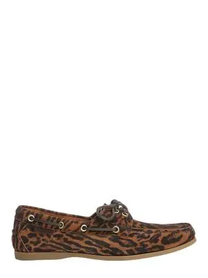 TOM FORD Suede Boat Shoes - Multicolor