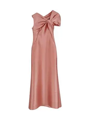 Alberta Ferretti ALBERTA FERRETTI Mikado Long Dress Multicolor