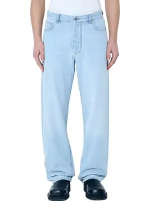 Bottega Veneta Wide Leg Jeans - Blue
