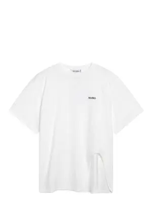 Attico Oversized Cotton Jersey T-shirt - White