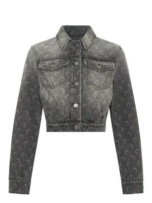 MARINE SERRE MARINE SERRE Moon Denim Jacket Multicolor
