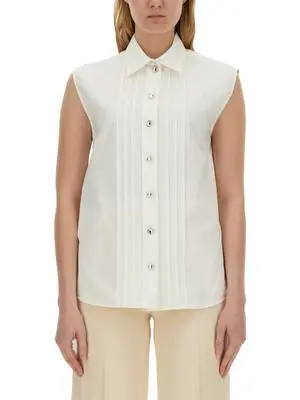 Moschino Poplin Shirt - White