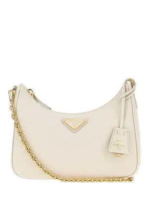 Prada Vitello Crossbody Bag - White