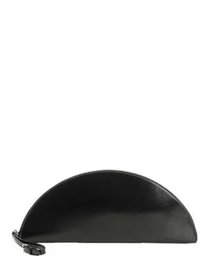 MAISON MARGIELA Half-moon Leather Pouch - Black