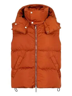 Dsquared2 Hooded Down Vest - Multicolor