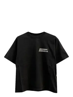Balenciaga Tops T-shirts & Jerseys - Black