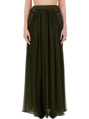 Max Mara Silk Jedy Skirt - Multicolor